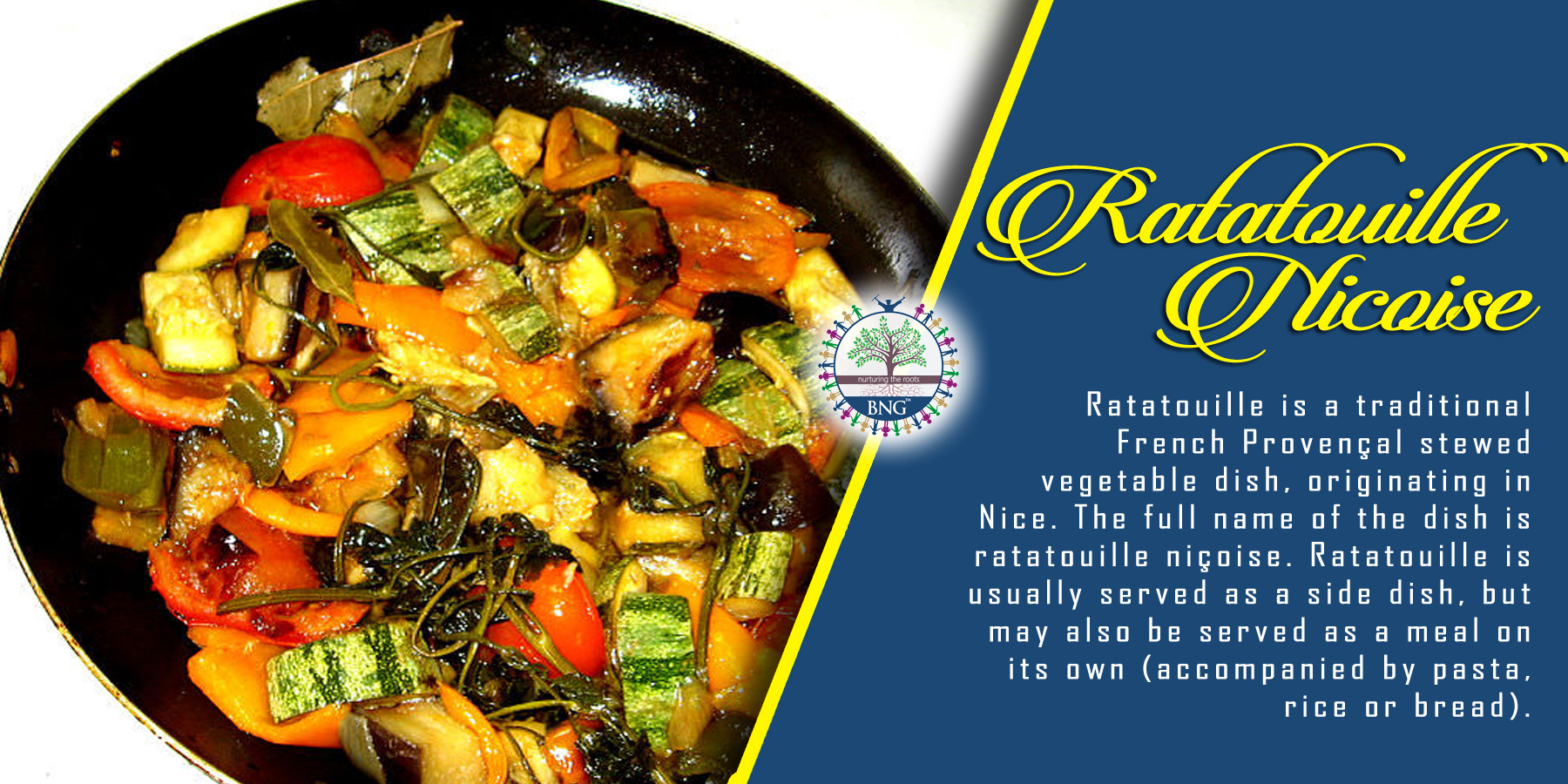 Ratatouille Nicoise Recipe | BNG Hotel Management Institute