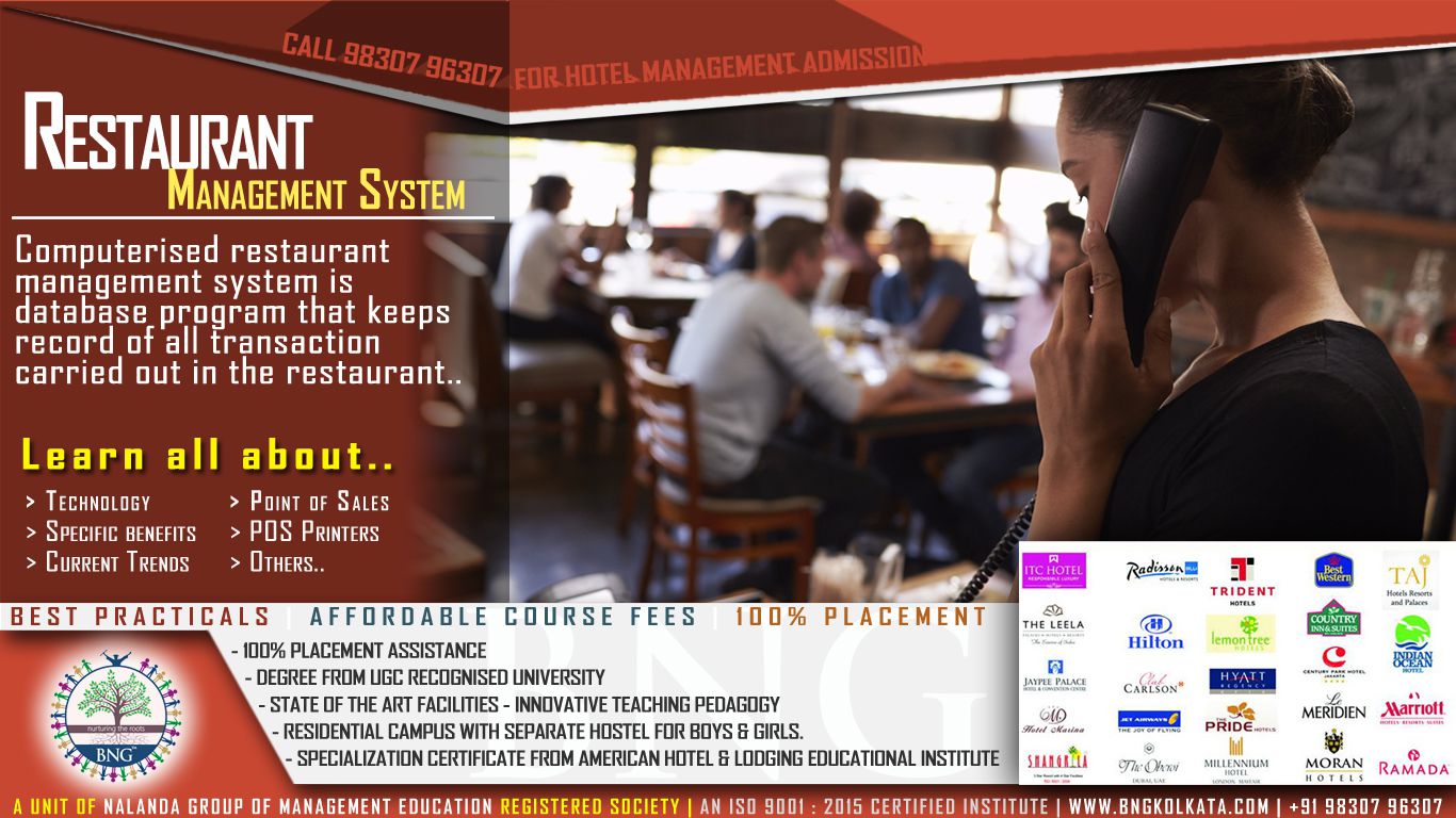 Restaurant Management System | BNG Hotel Management Institute