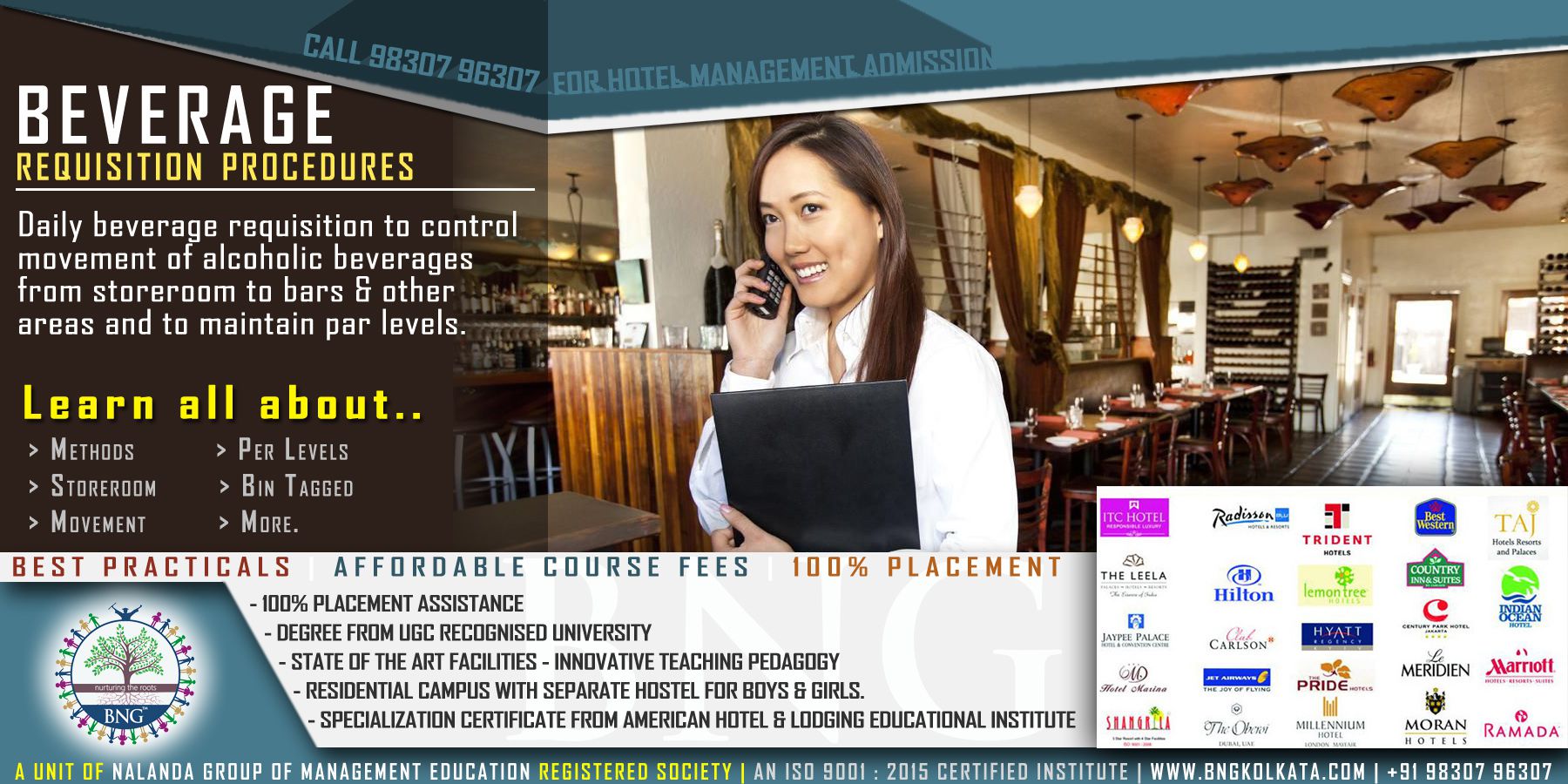 Beverage Requisition – BNG Hotel Management Institute